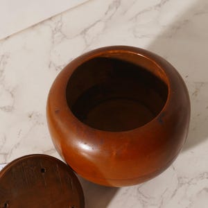 Vintage Cedar Wormy Wood Turned Jar With Lid Hand Turned Wood - Etsy