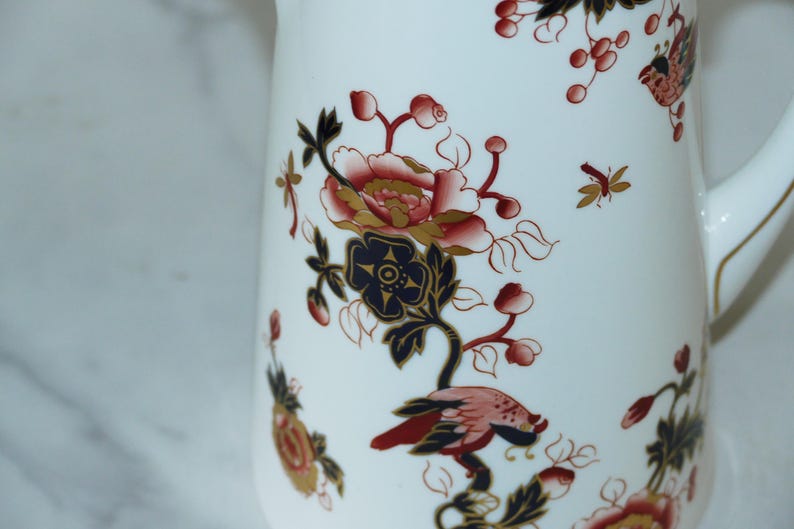 Coal Port Vintage Hong Kong Pattern Pitcher Bone China Modern Mark - Etsy