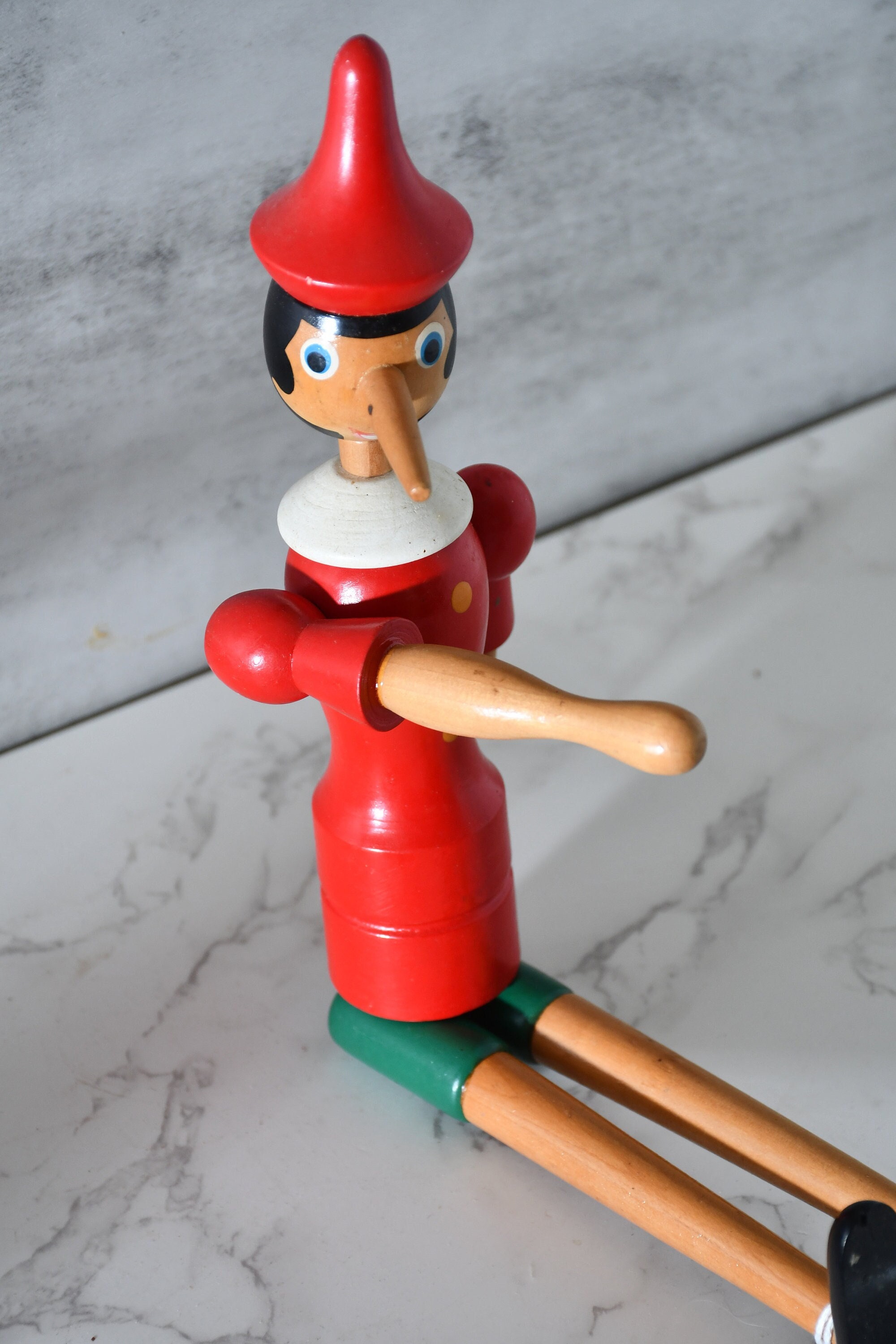 Wooden Pinocchio Figurine Articulated Body and Arms Vintage - Etsy