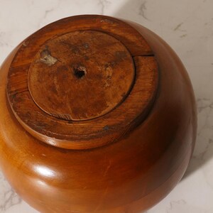 Vintage Cedar Wormy Wood Turned Jar With Lid Hand Turned Wood - Etsy