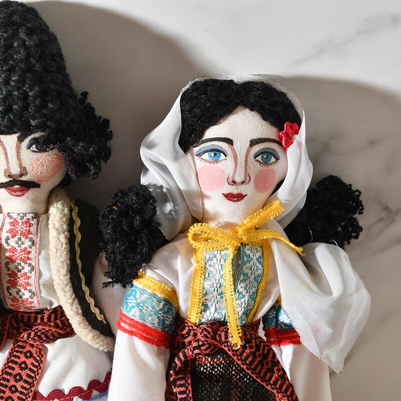 Folk Art Doll - Etsy