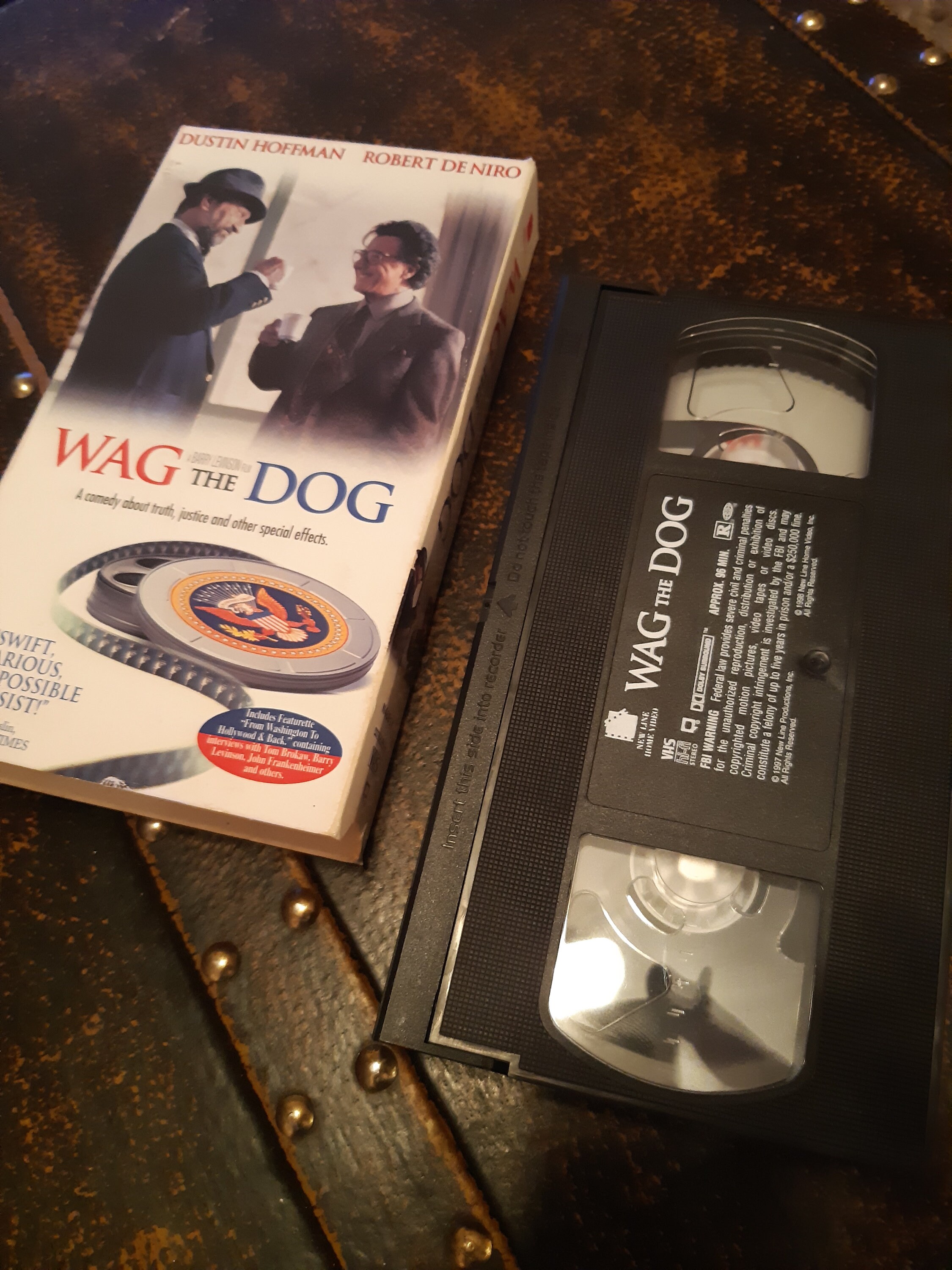 Rare Vintage VHS Classic - 1997 Wag the Dog With Hoffman and De Niro ...