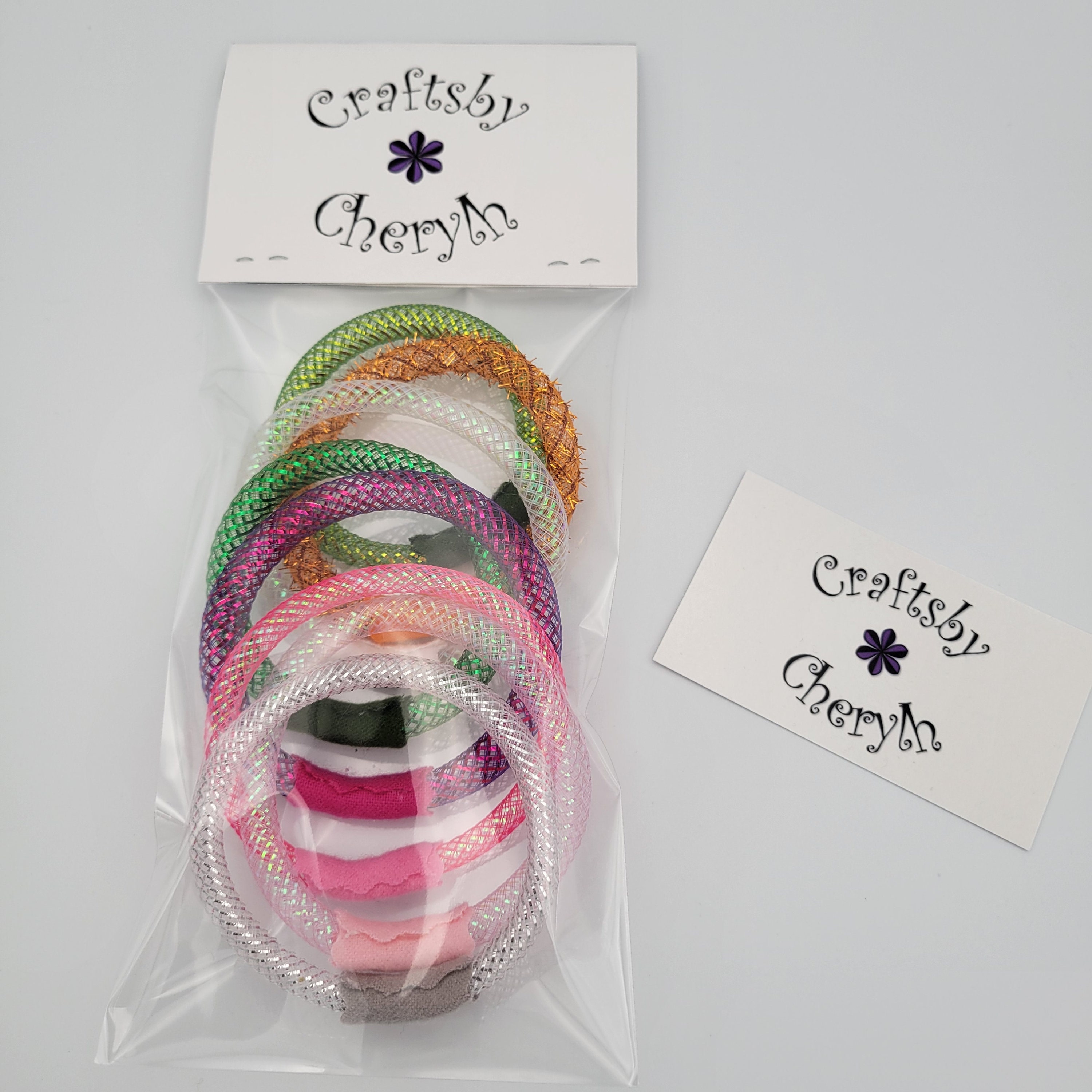 Set of 8 Spring Rings Cat Toys / Mesh Tube Ring Cat Toys / - Etsy