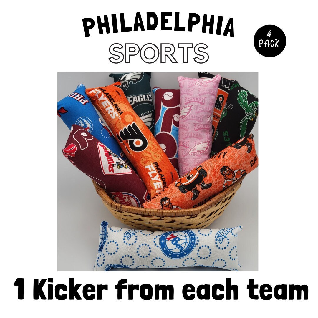 A Set of 4 Cat Kickers for the Ultimate Philadelphia Sports Fan, Four 8 ...