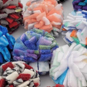 Custom 2 Inch Fleece Balls for Your Cat, Kitten, and Other Small Pets ...