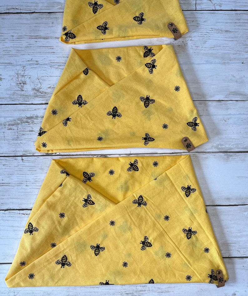 Dog Infinity Scarf Dog Bandana Bumble Bee Dog Scarf Dog Mom Gift - Etsy