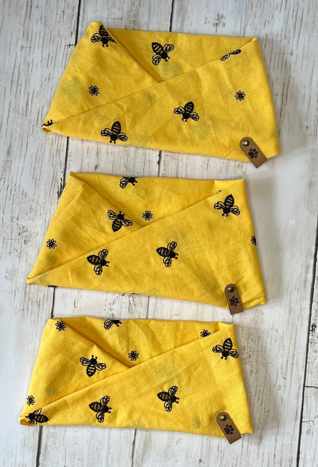 Dog Infinity Scarf Dog Bandana Bumble Bee Dog Scarf Dog Mom Gift - Etsy