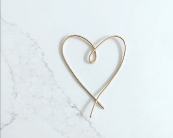 Copper Wire Heart | Etsy