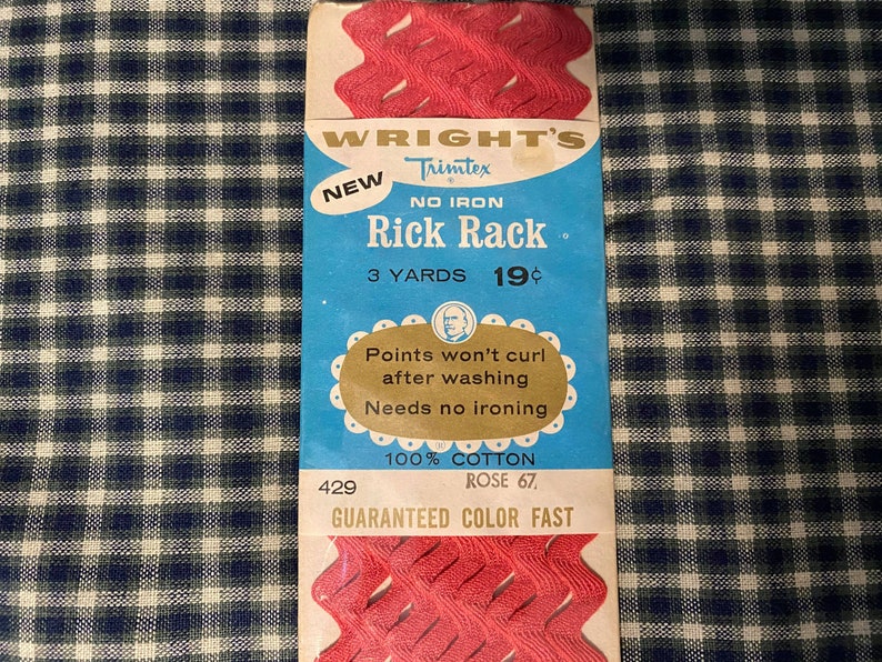 5 Vintage Packs Wrights Rick Rack~ Size 29~ - Etsy