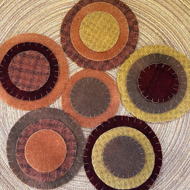 Primitive Candle Mat - Etsy