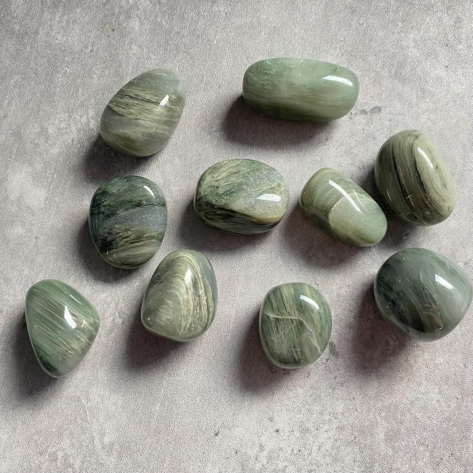 Green Layer Quartz Tumble - Etsy