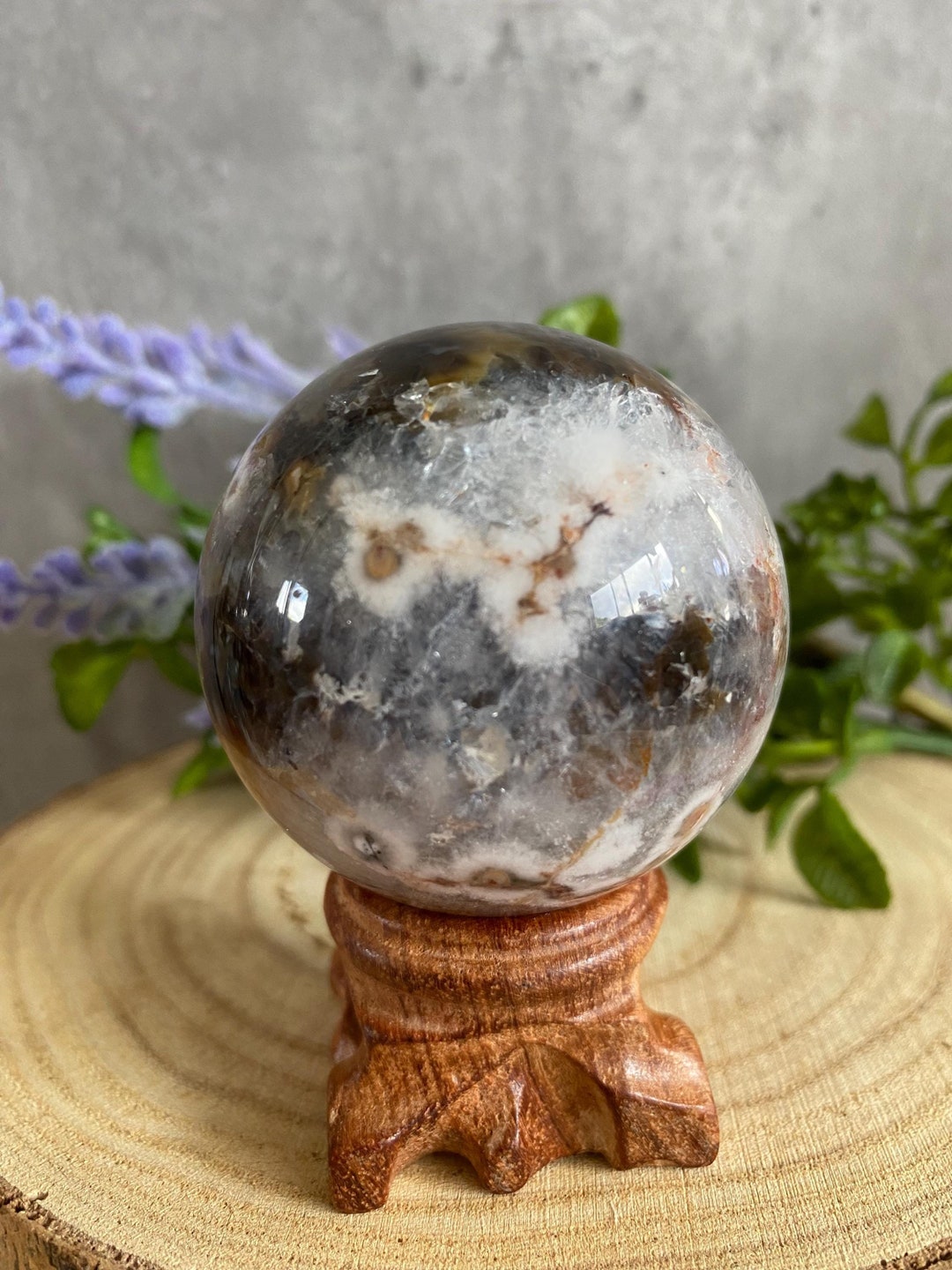 Argentinian Agate Sphere - Etsy