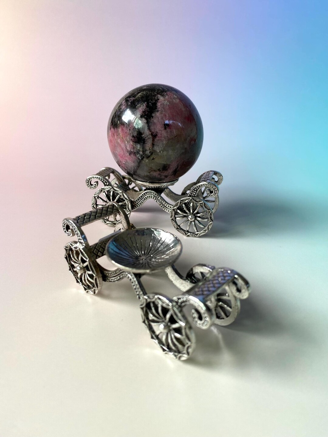 Carriage Crystal Sphere Stand / Sphere Holder - Etsy