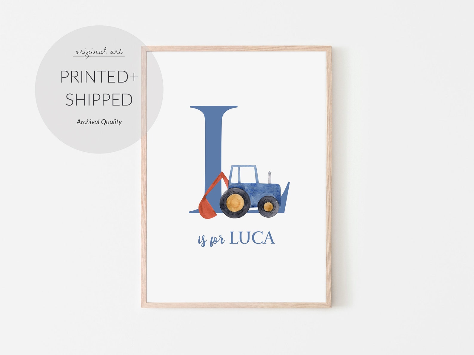 Cars and Vehicles Personalised Name Print, Car Nursery Print, Car ...