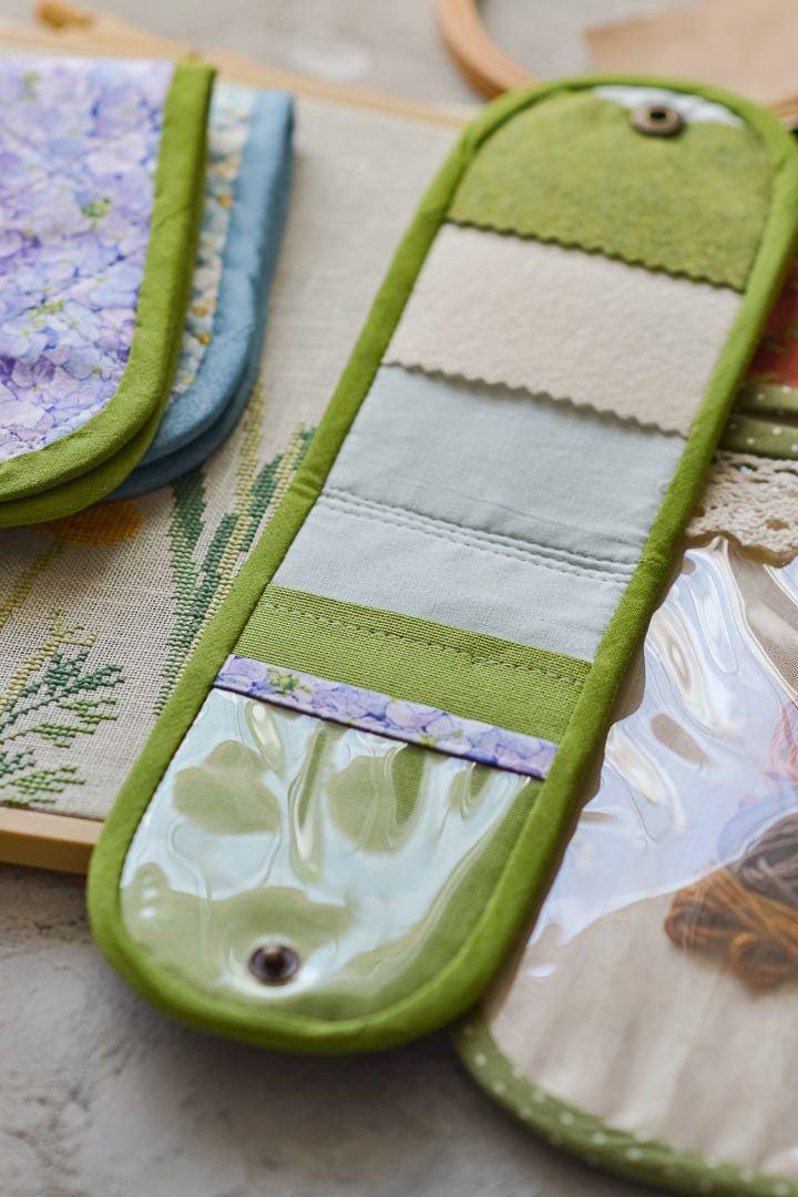 Purple Squirrel Tilda Needlework Scissors Needle Case: Embroidery Tool ...