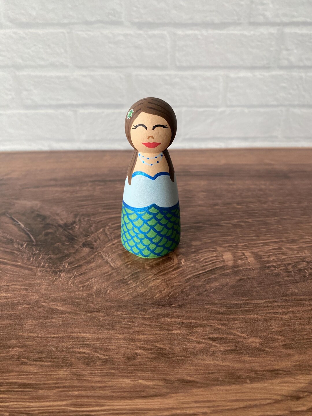 Mermaid - Blue and Green - Etsy