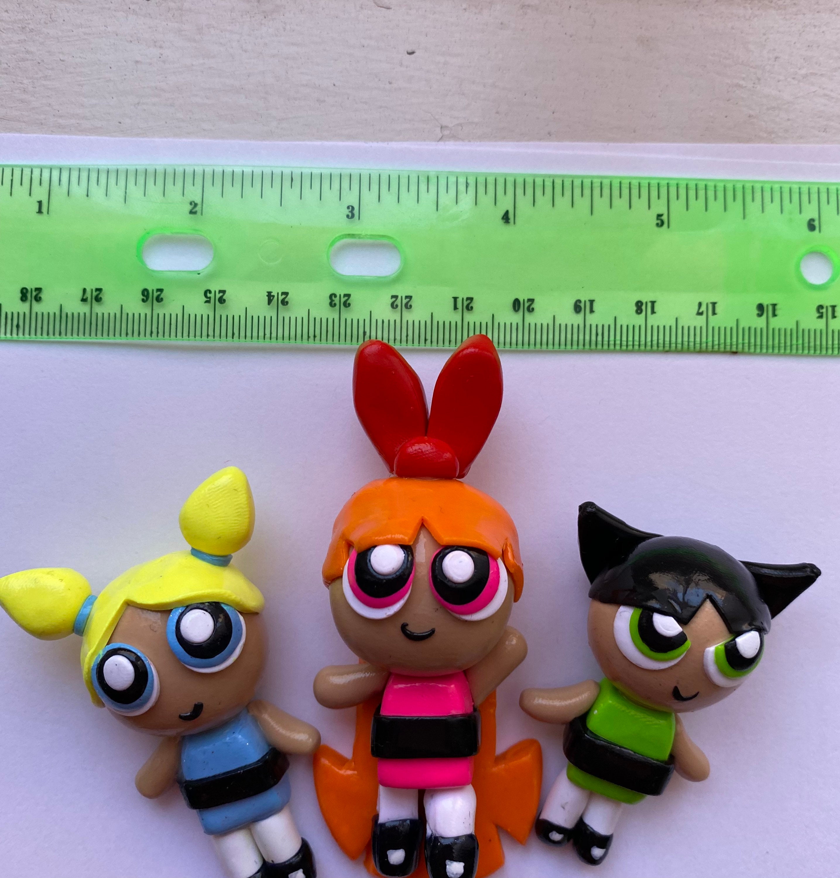 Powerpuff Girls Magnet Set of 3 - Etsy