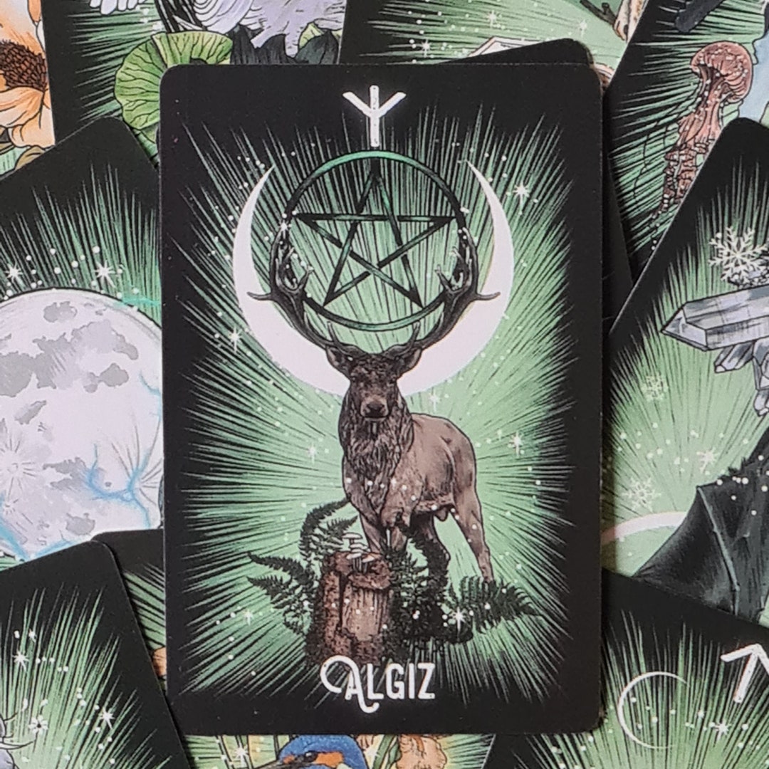 Runic Oracle Cards Elder Futhark - Etsy