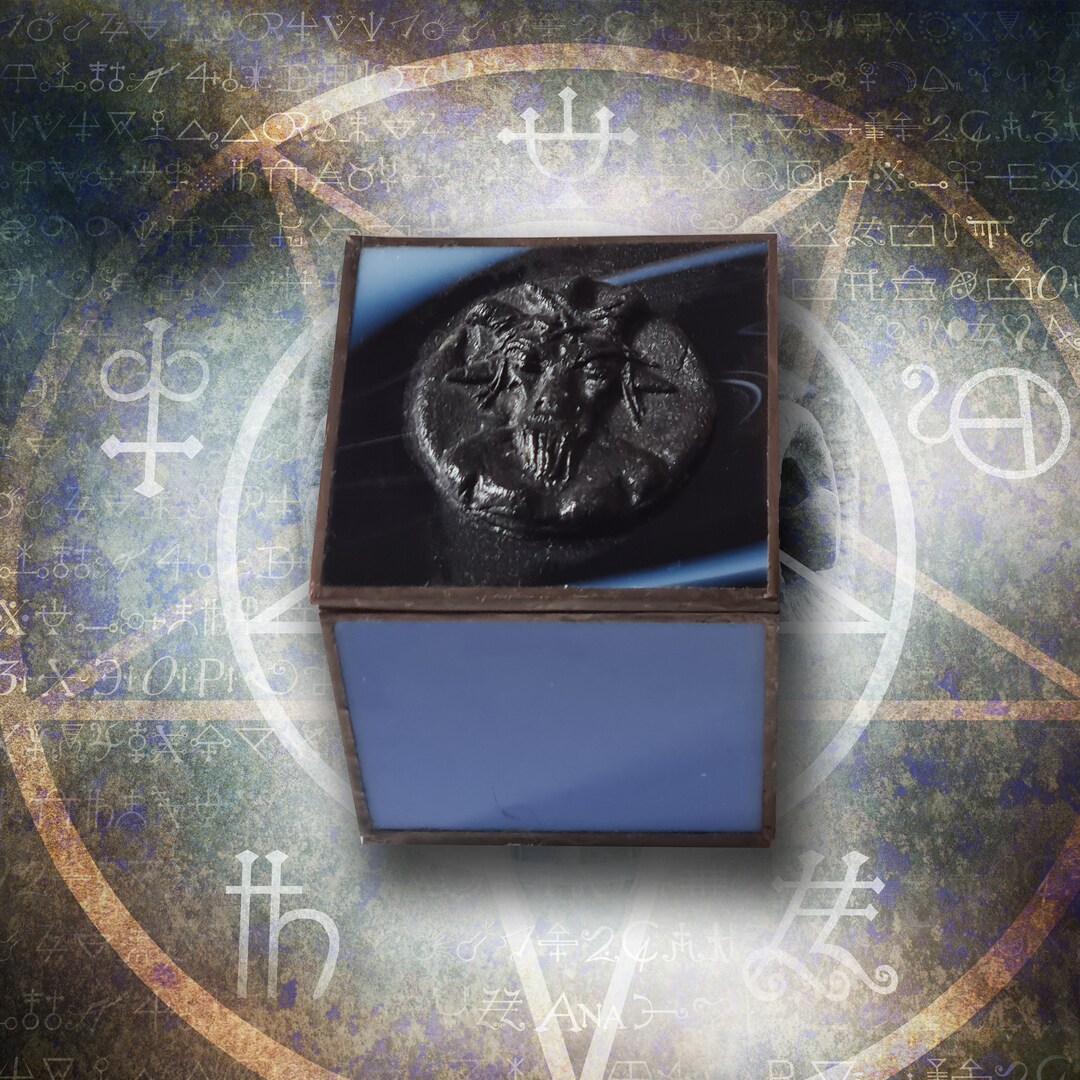 Baphomet Altar Incense Box, Handmade in Wales - Etsy UK