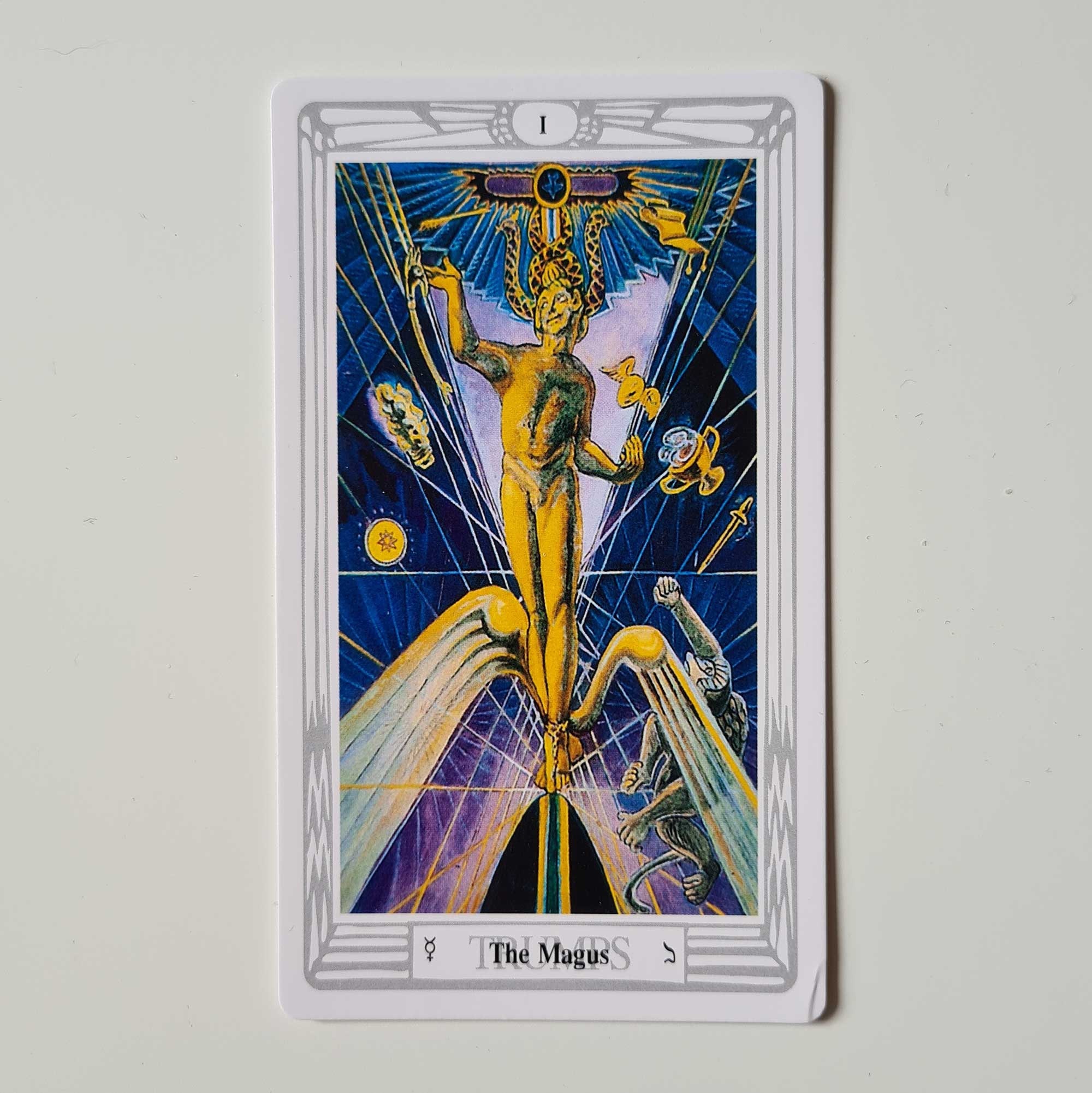 THOTH Blue Box Edition Tarot Cards, Aleister Crowley, Complete 78 Cards ...