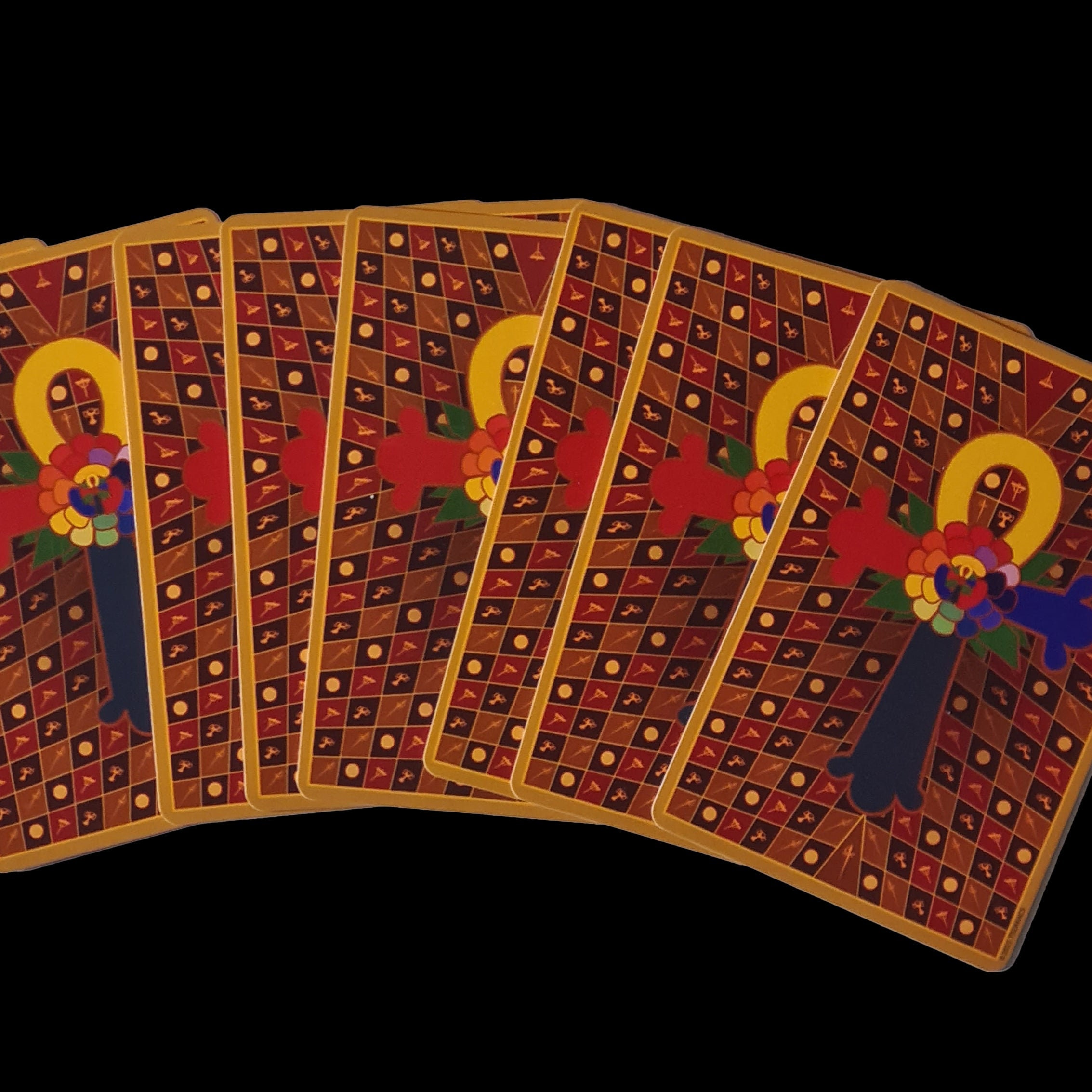 THOTH Tarot Deck, Tarot Cards, Aleister Crowley, Complete 80 Cards, 3 ...