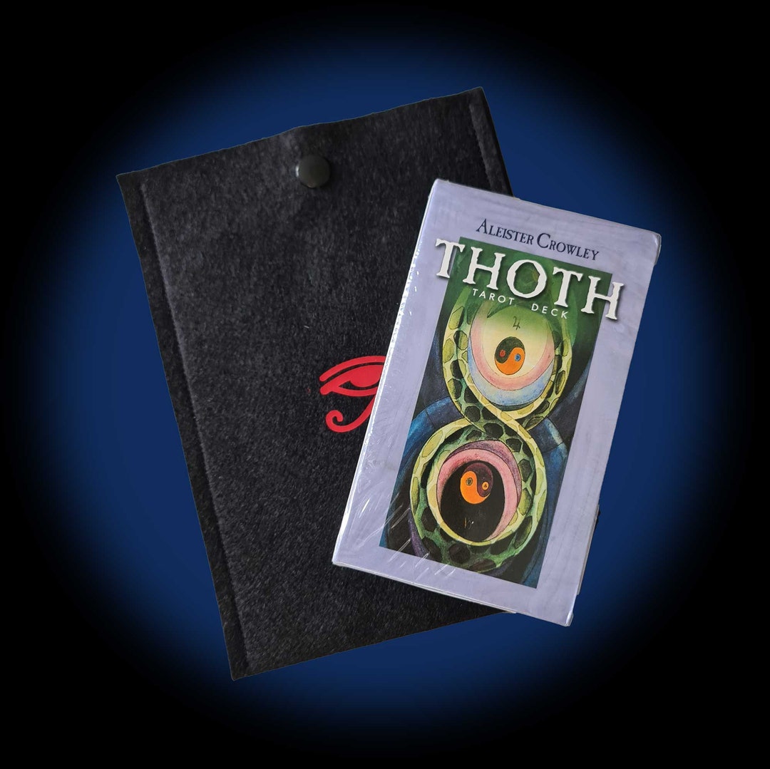 THOTH Blue Box Edition Tarot Cards Aleister Crowley Complete - Etsy