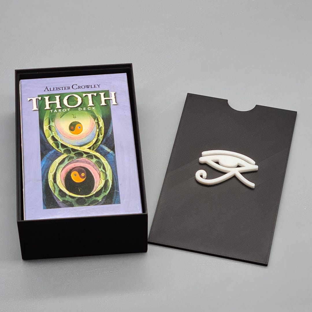 THOTH Blue Box Presentation Edition Tarot Cards - Etsy
