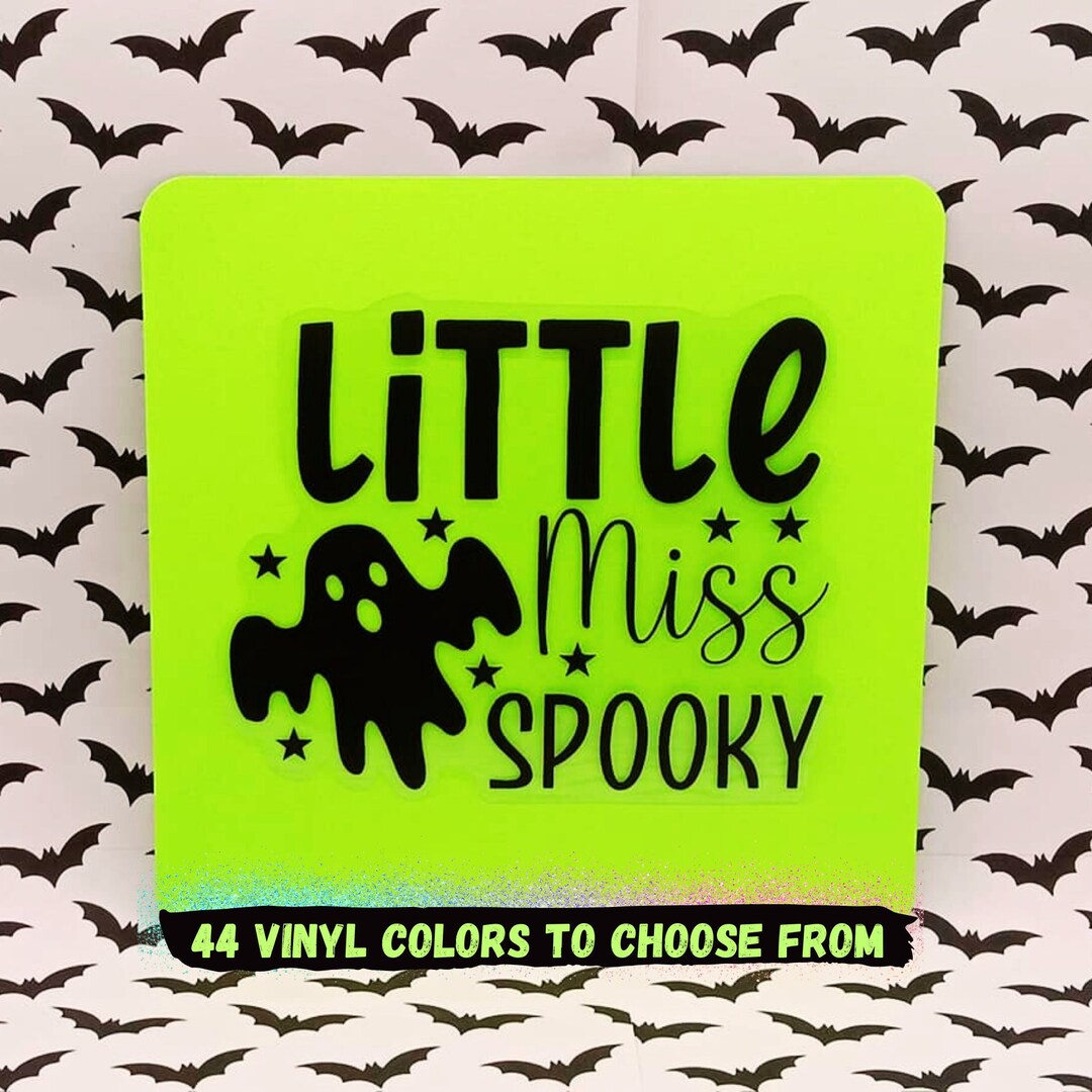 Little Miss Spooky Ghost Boo Scary Haunted Halloween Wicked Stars ...