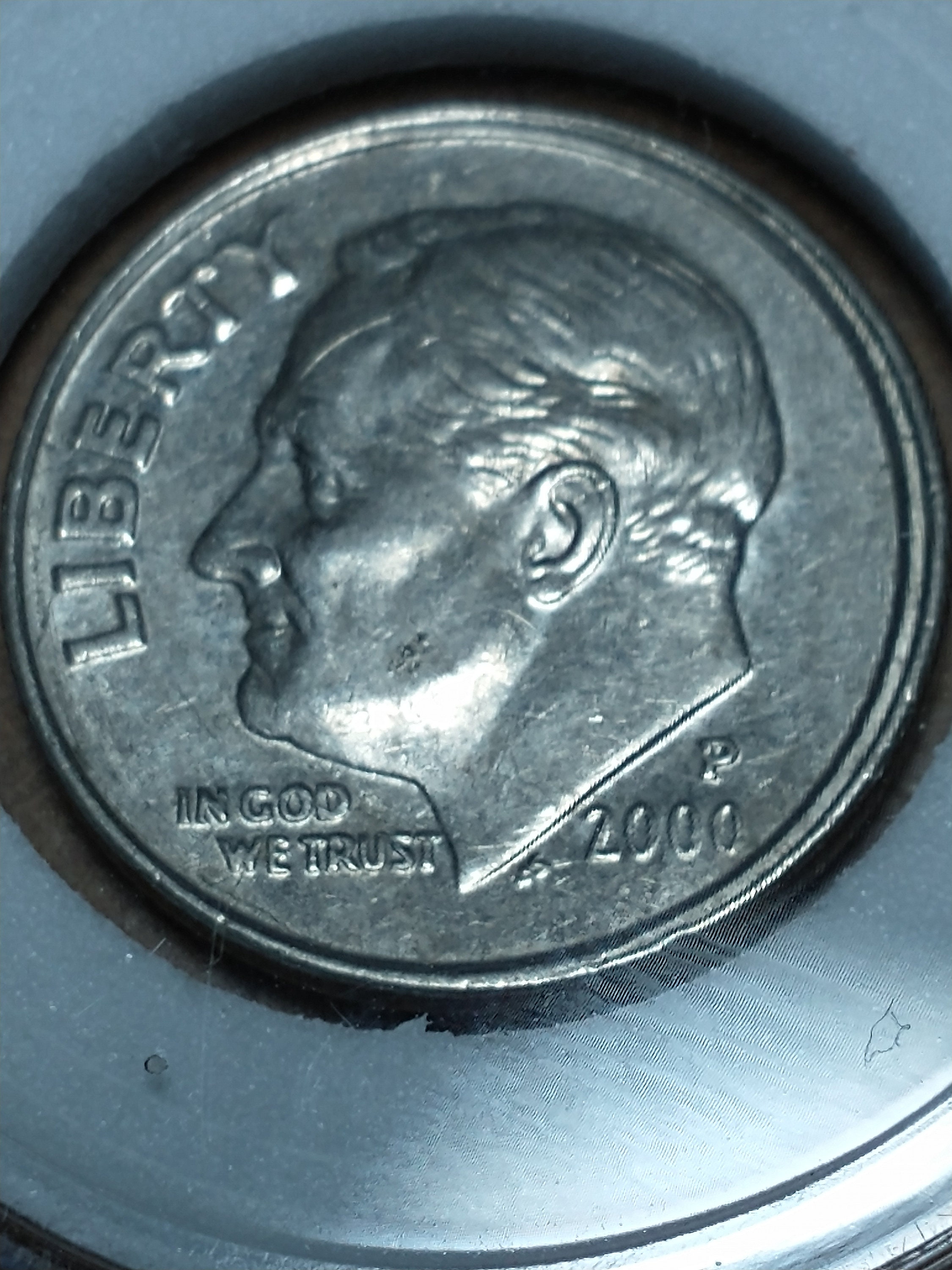 2000 P Roosevelt Dime Double Strike Error - Etsy