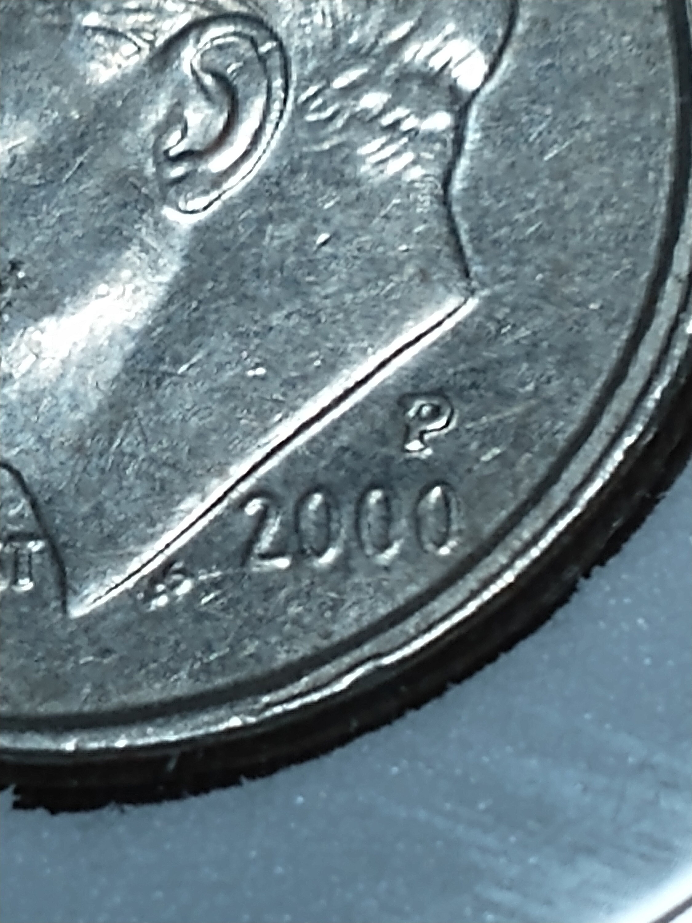 2000 P Roosevelt Dime Double Strike Error - Etsy