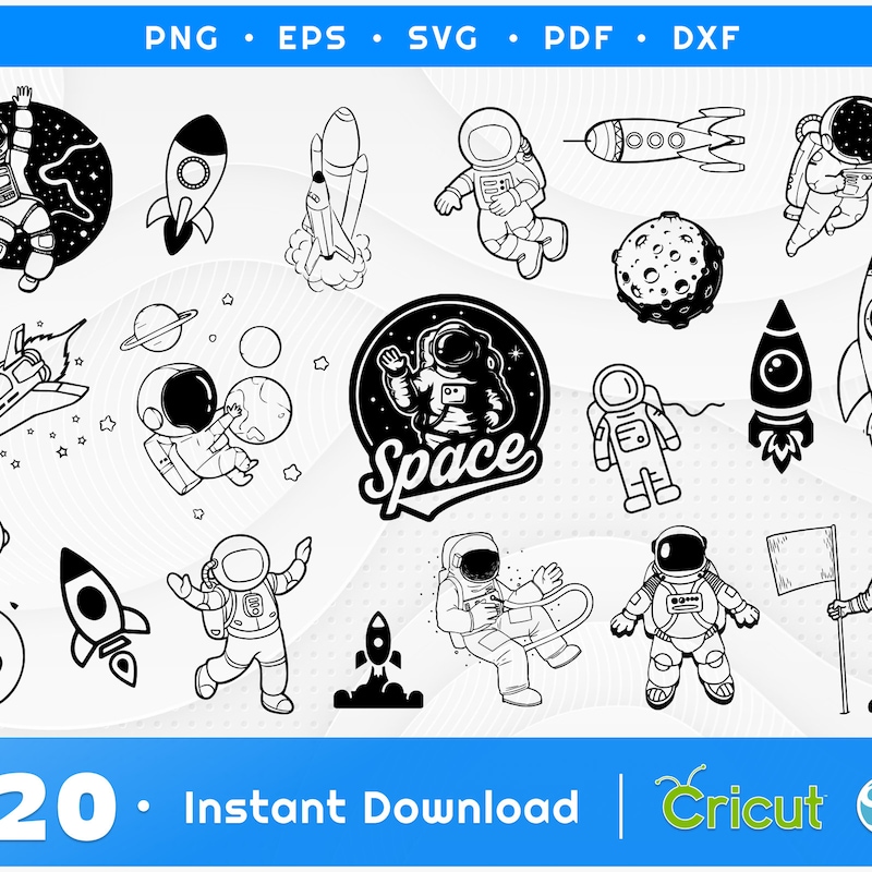 Space Svg - Etsy