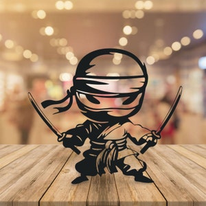 Ninja SVG, Cute Ninja PNG, Ninja Kids Cut Files Bundle, Ninja Clipart ...