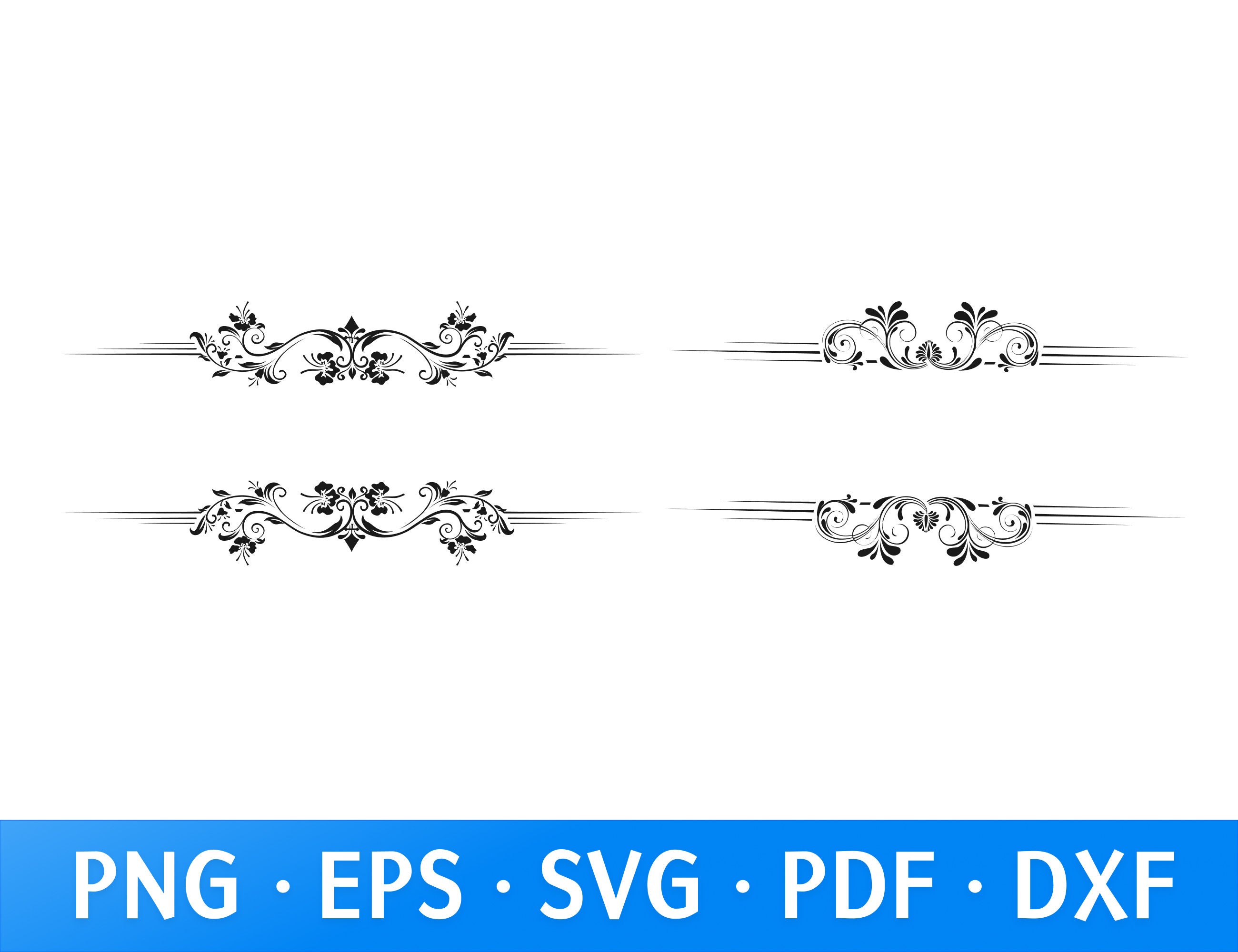 Floral Frame SVG Circle Frame Svg Vintage Frames Svg - Etsy