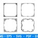 Decorative Frame SVG, Square Frame Svg, Vintage Frame Svg, Flourish ...