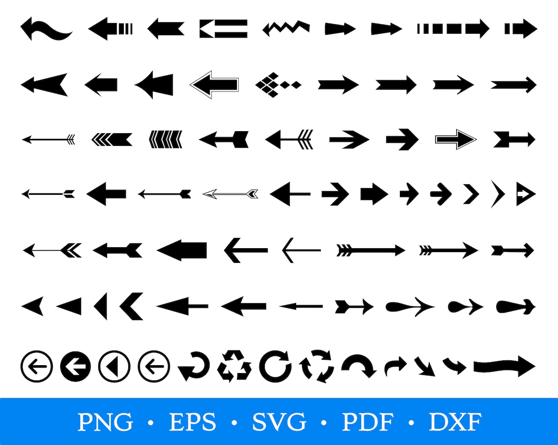 Arrow SVG, Archery Arrows Svg, Curved Arrow Png, Arrows Svg Cut Files ...