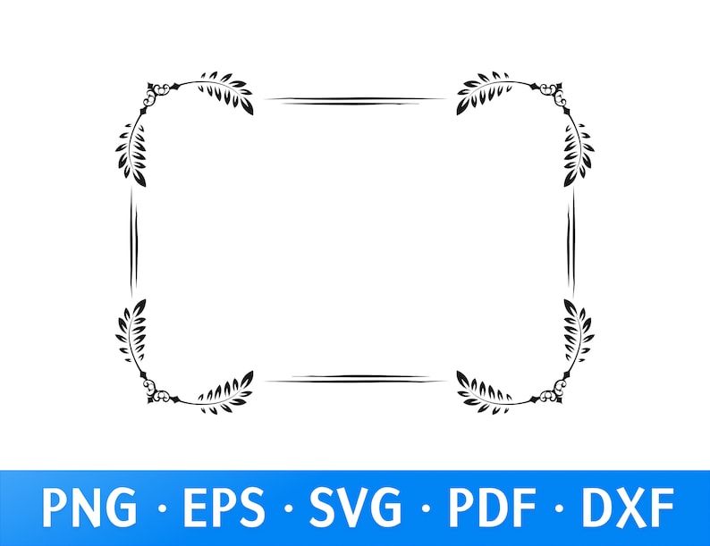 Marco floral SVG, Marco circular Svg, Marcos vintage Svg, Marcos ...