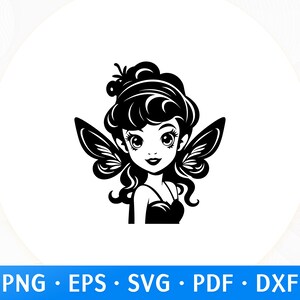 Magical Fairy SVG Collection for Cutting Machines and Crafting, Fairy ...