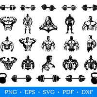 Gym Hub SVG: Fitness Graphic, Cricut & Silhouette Cut File (digital ...
