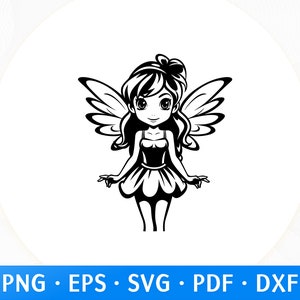 Magical Fairy SVG Collection for Cutting Machines and Crafting, Fairy ...