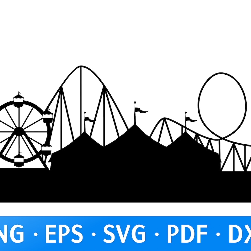 Amusement Park Svg - Etsy
