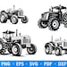 Tractor Svg Cut Files for Cricut Bundle Farm Life Svg Farm - Etsy UK