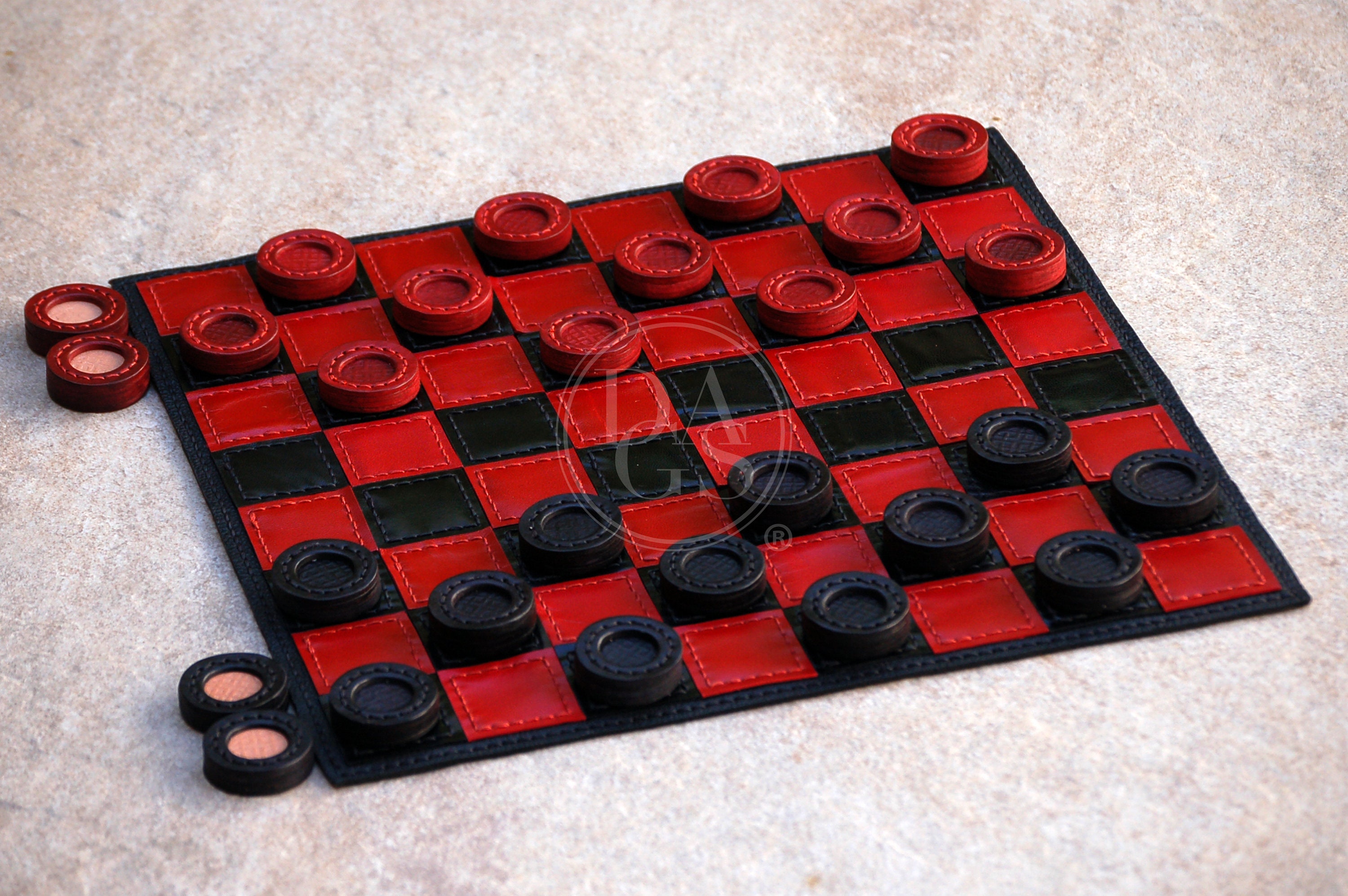 DIY Checkers Board Game PDF Pattern Craft Your Own Checkers - Etsy