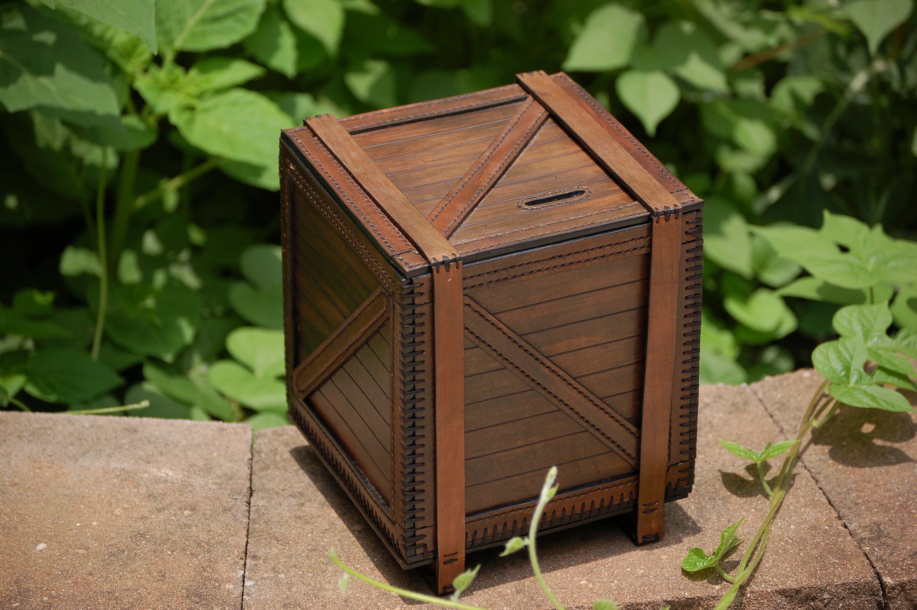 DIY Leather Money Box: Craft Your Own Coin Bank With This Amazing Large ...
