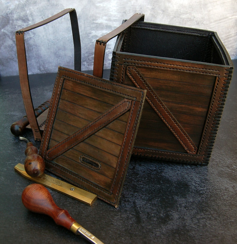 DIY Leather Money Box: Craft Your Own Coin Bank With This Amazing Large ...