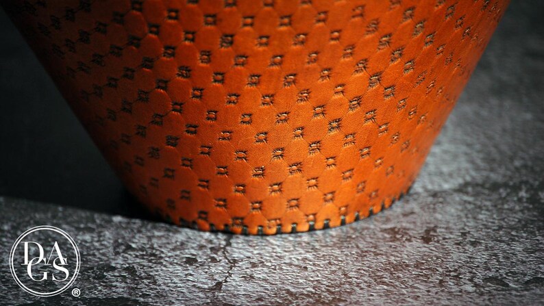 Small Leather Vase PDF Pattern - DIY Leathercraft - Home Décor ...