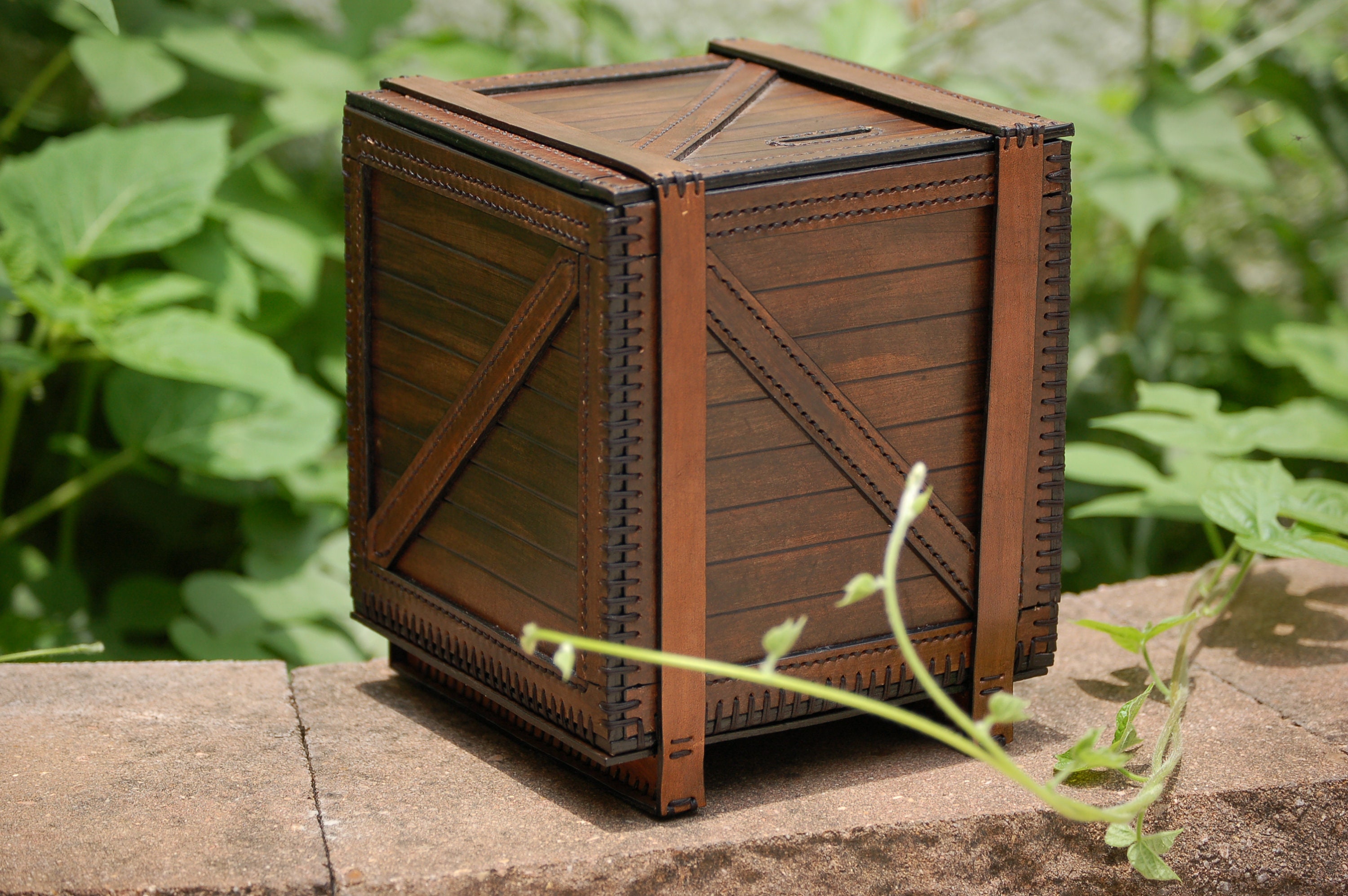 DIY Leather Money Box: Craft Your Own Coin Bank With This Amazing Large ...