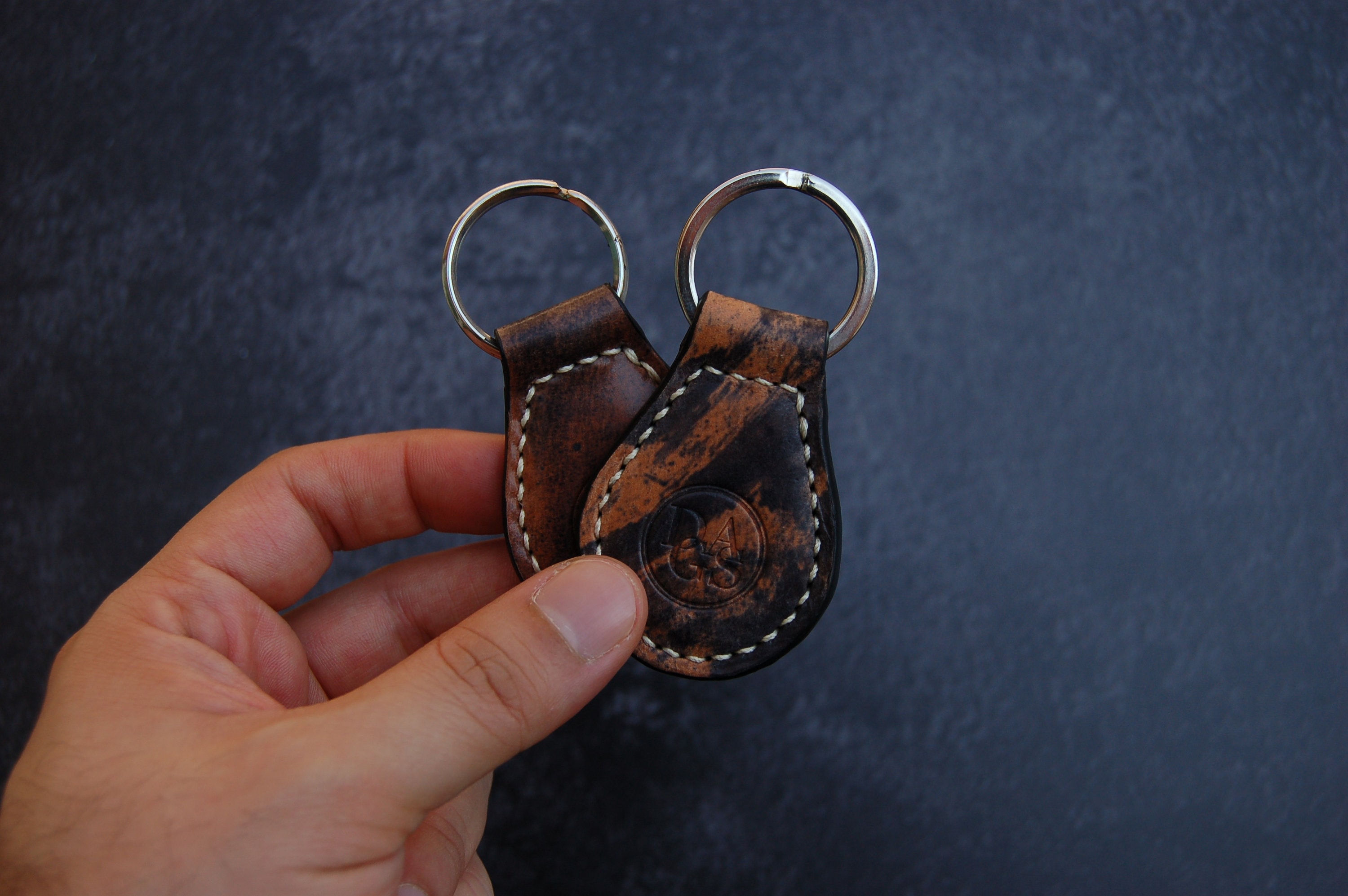 Classic Leather Keychain, an EDC Essential - DIY Leather Craft - PDF ...
