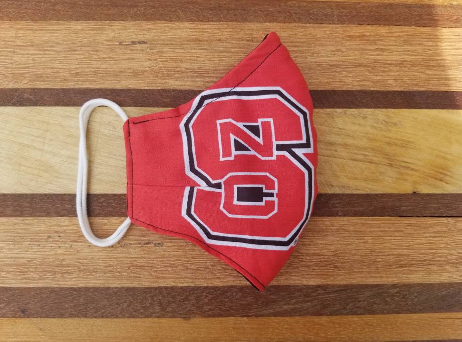 NC State Face Mask, College Mask,basketball Sports Mask, Fitted Mask ...