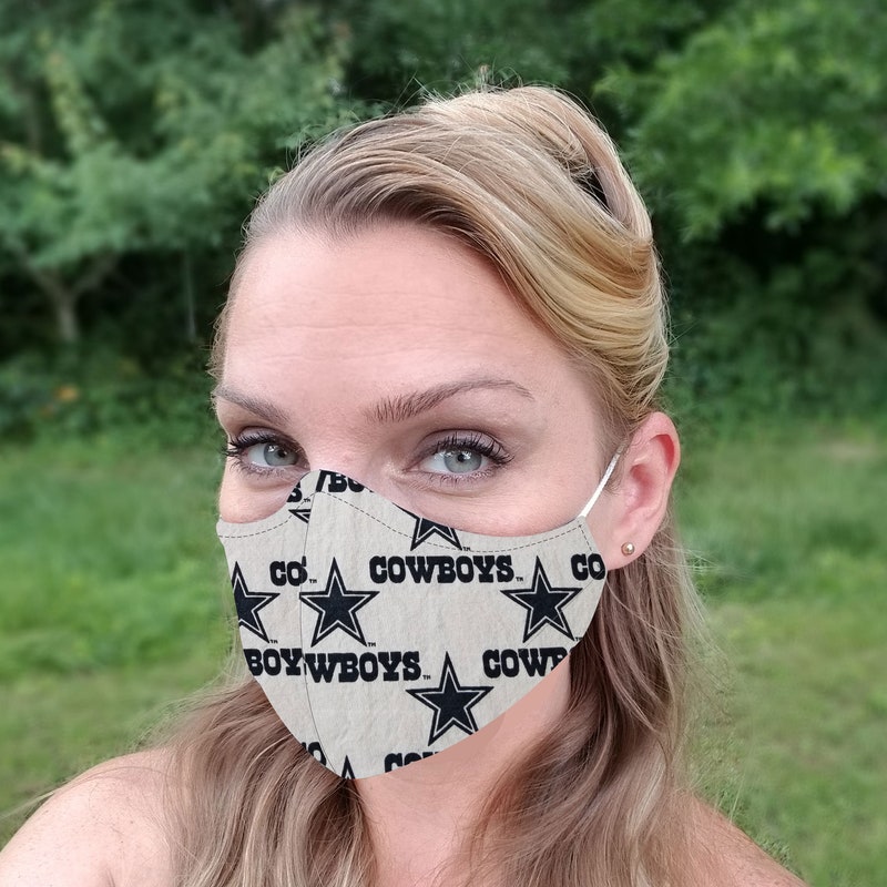Dallas Cowboys Mask - Etsy