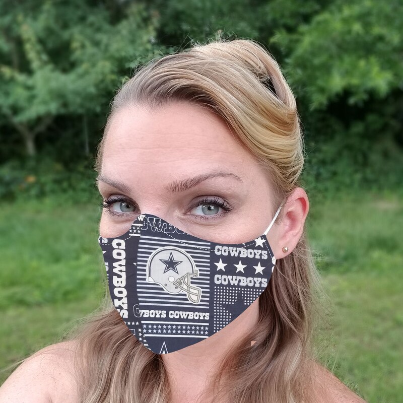 Dallas Cowboys Mask - Etsy